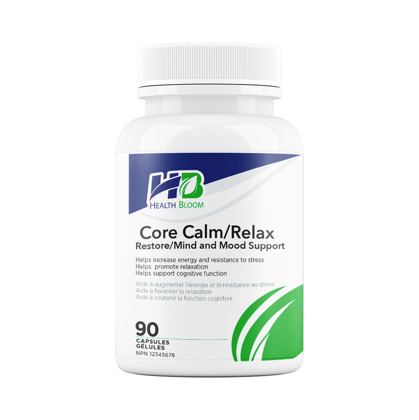 Core Calm/Relax: Premium Blend for Stress Relief - Health Bloom Inc