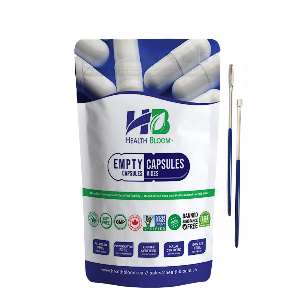 Empty HPMC Delayed Release Capsules Size 00 with Tool Kit - Health ...